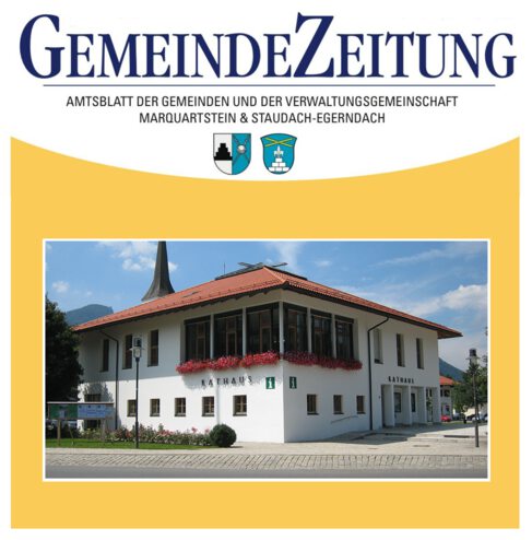 Gemeindezeitung - Marquartstein im Achental, Chiemgau